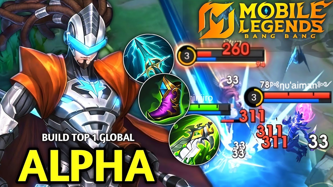 Alpha Best build dan emblem top global tersakit 2025 terbaru - YouTube
