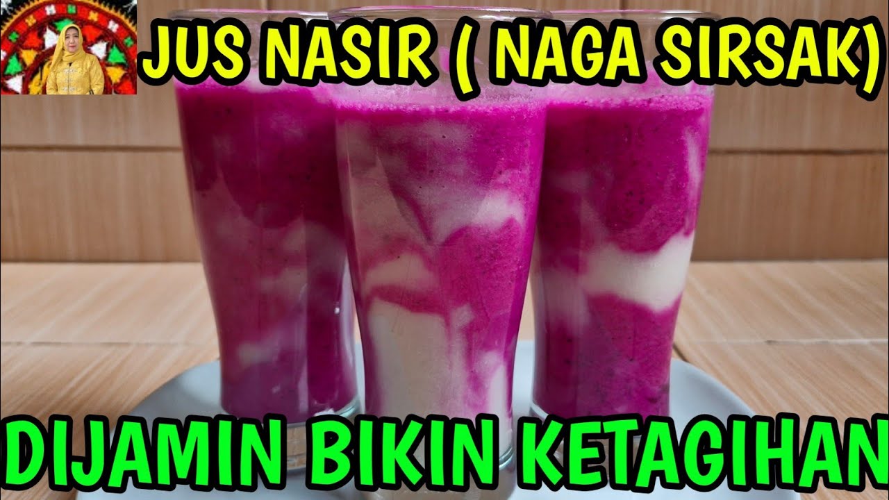 Rahasia Membuat Jus Sirsak Dan Buah Naga Dijamin Bikin Ketagihan‼️ ...