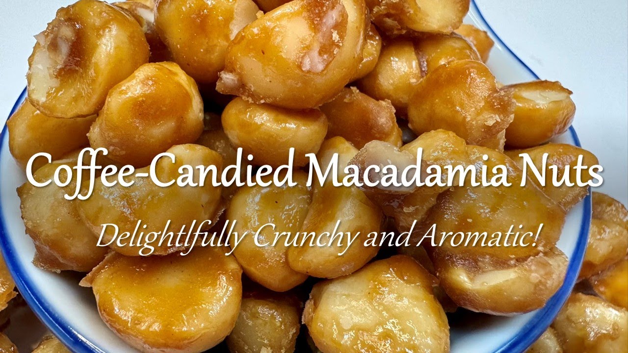 Coffee-Candied Macadamia Nuts! Irresistibly Delicious! #easy #gift ...