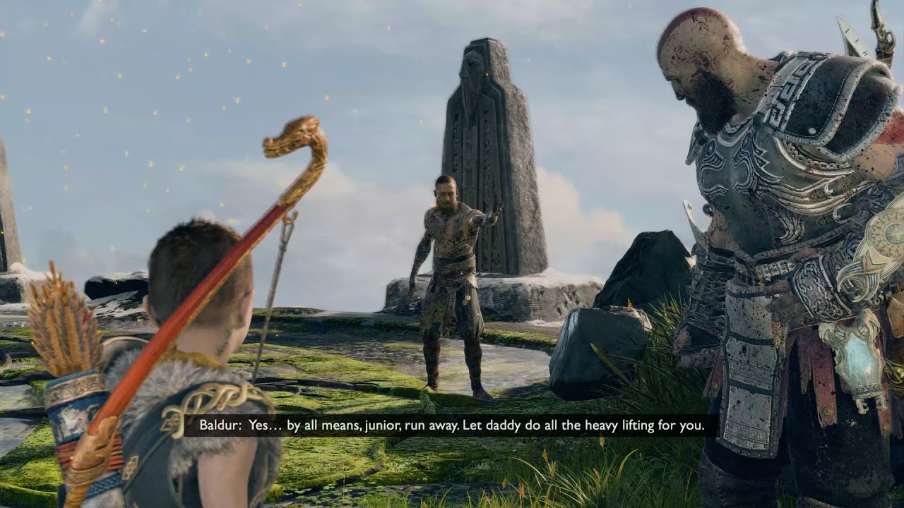 God of War - Baldur Second Meet (4K 60FPS GMGoW+) - YouTube
