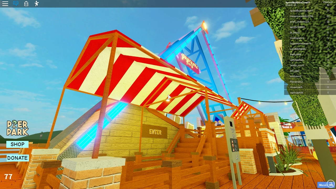 Pier Park 2019 (roblox) - YouTube