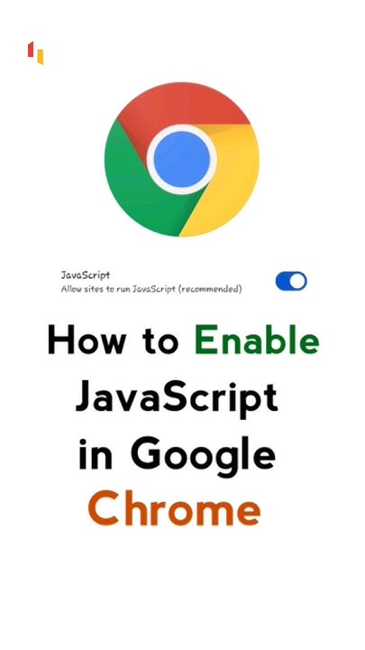 How to Enable JavaScript on Google Chrome ? - YouTube