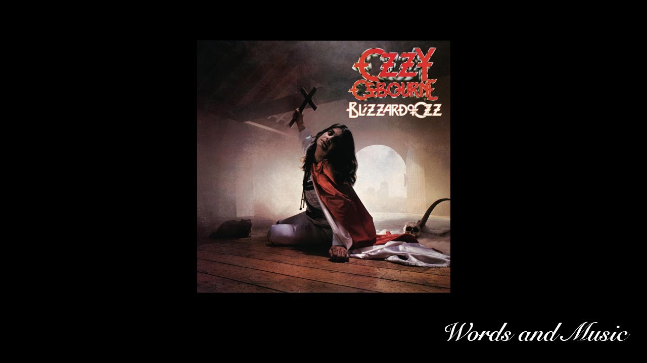 OZZY OSBOURNE/BLIZZARD OF OZZ - Words and Music - YouTube