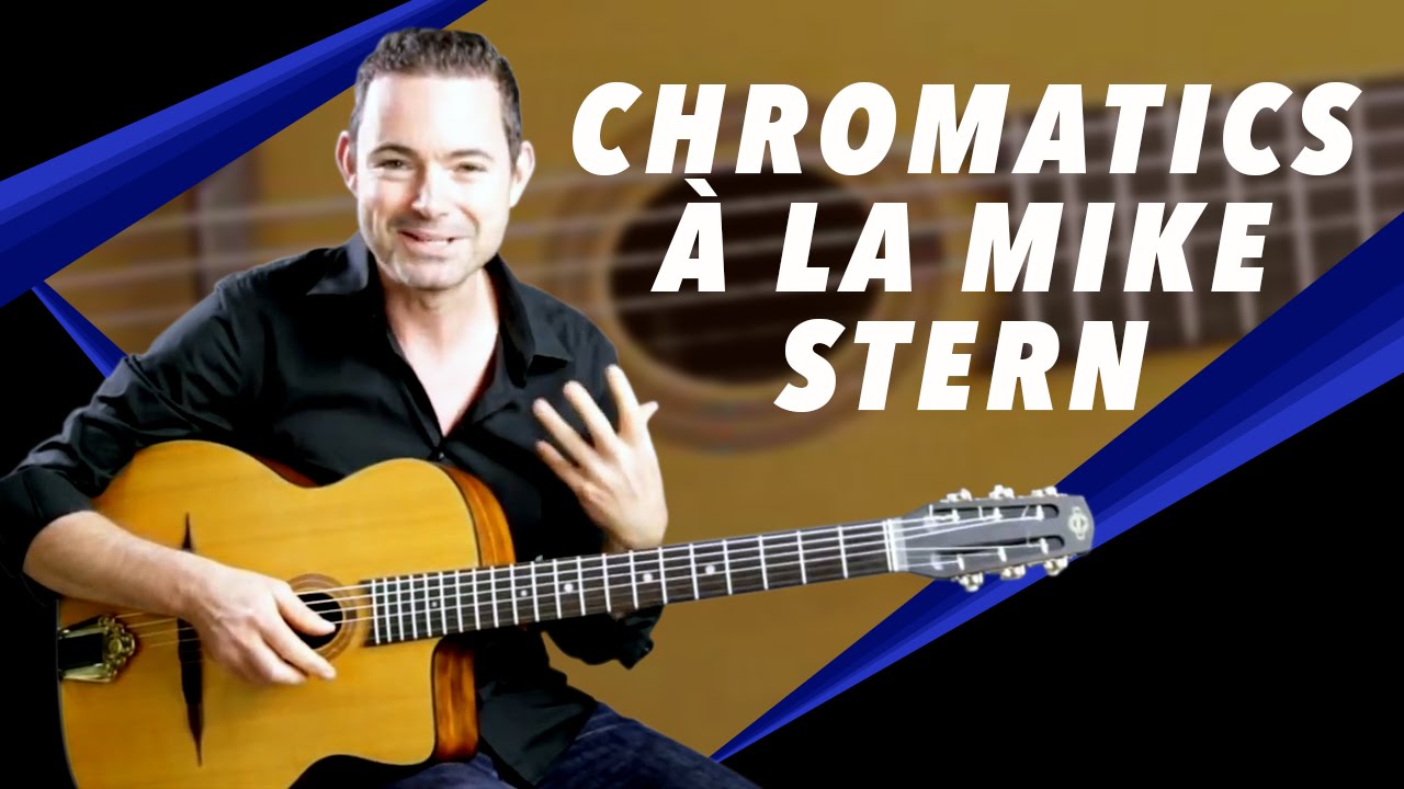Gypsy Jazz Chromatics a la Mike Stern - Gypsy Jazz Guitar Secrets - YouTube