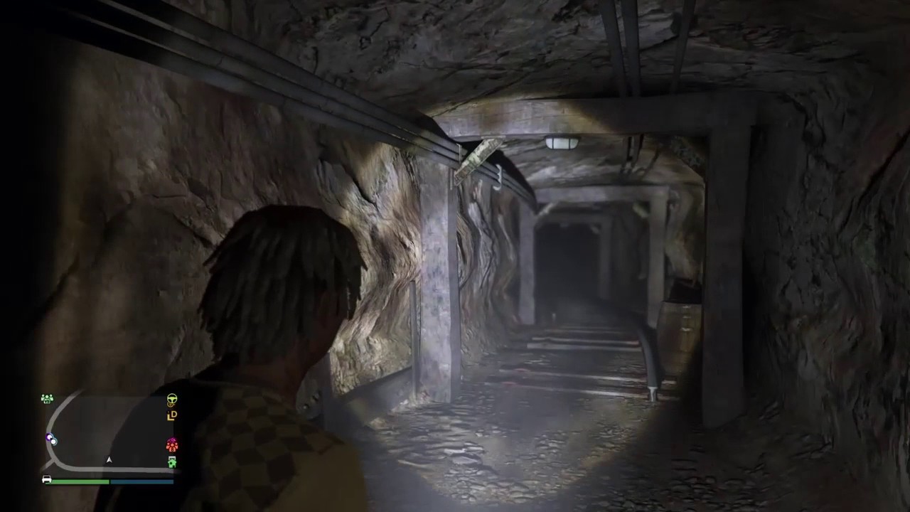 Gta 5 Exploring a THE ABANDONED MINESHAFT - YouTube