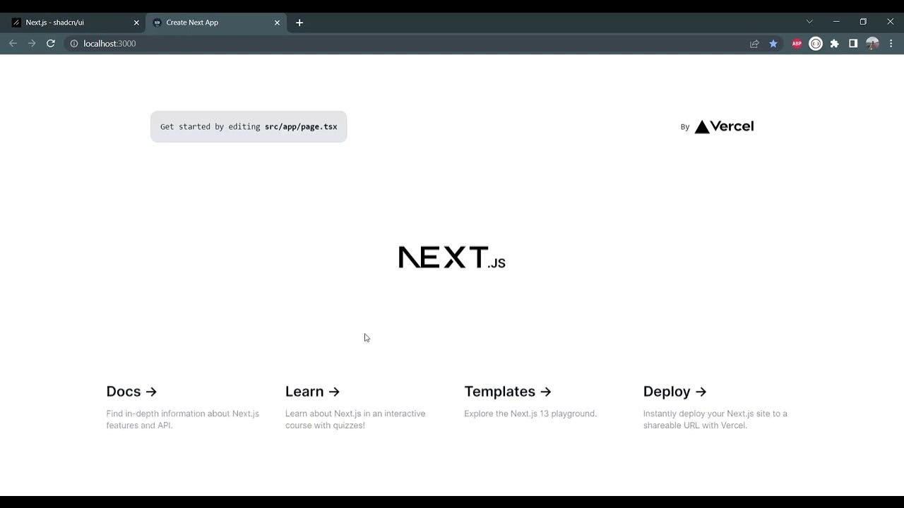 How To Install Shadcnui In Existing Nextjs Project Youtube