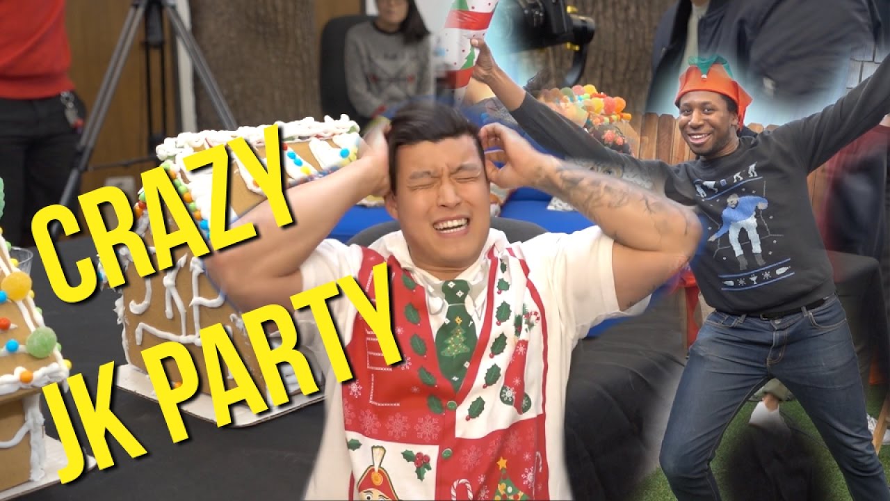 JK PARTY CHRISTMAS!!! - YouTube