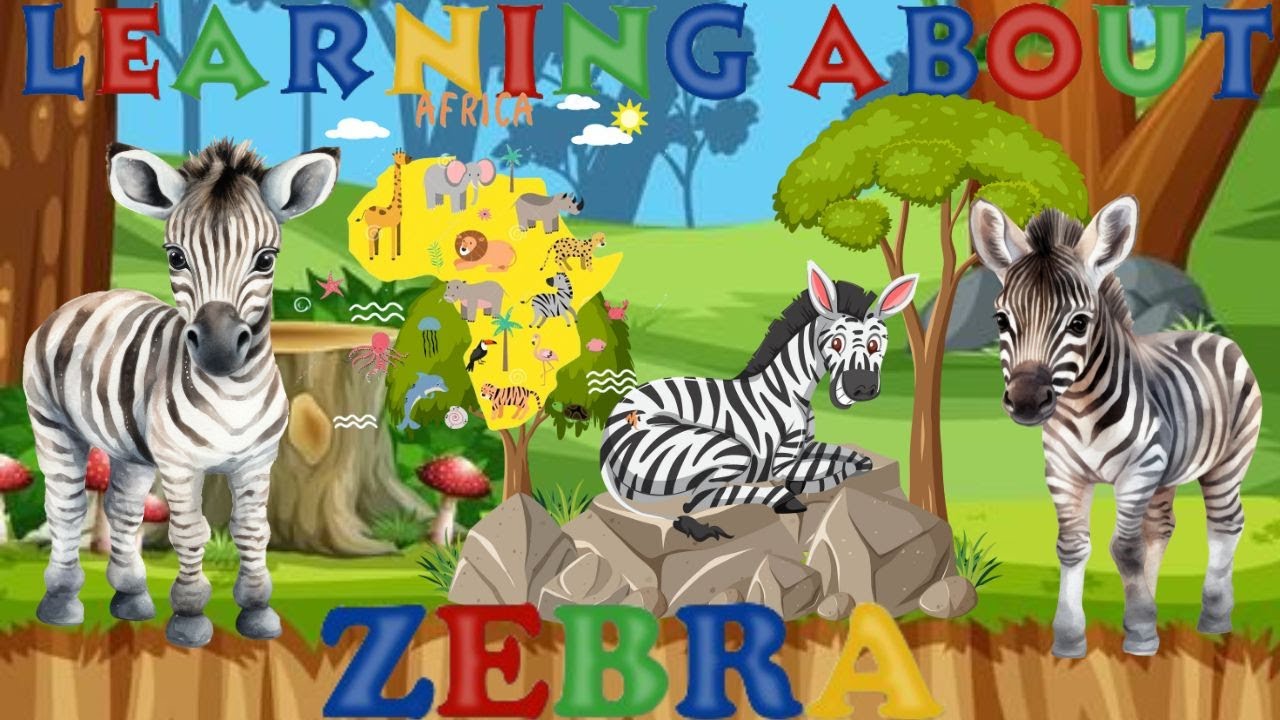 Animals for Kids | Zebra | Safari Animals| Learning for Kids| Kids ...