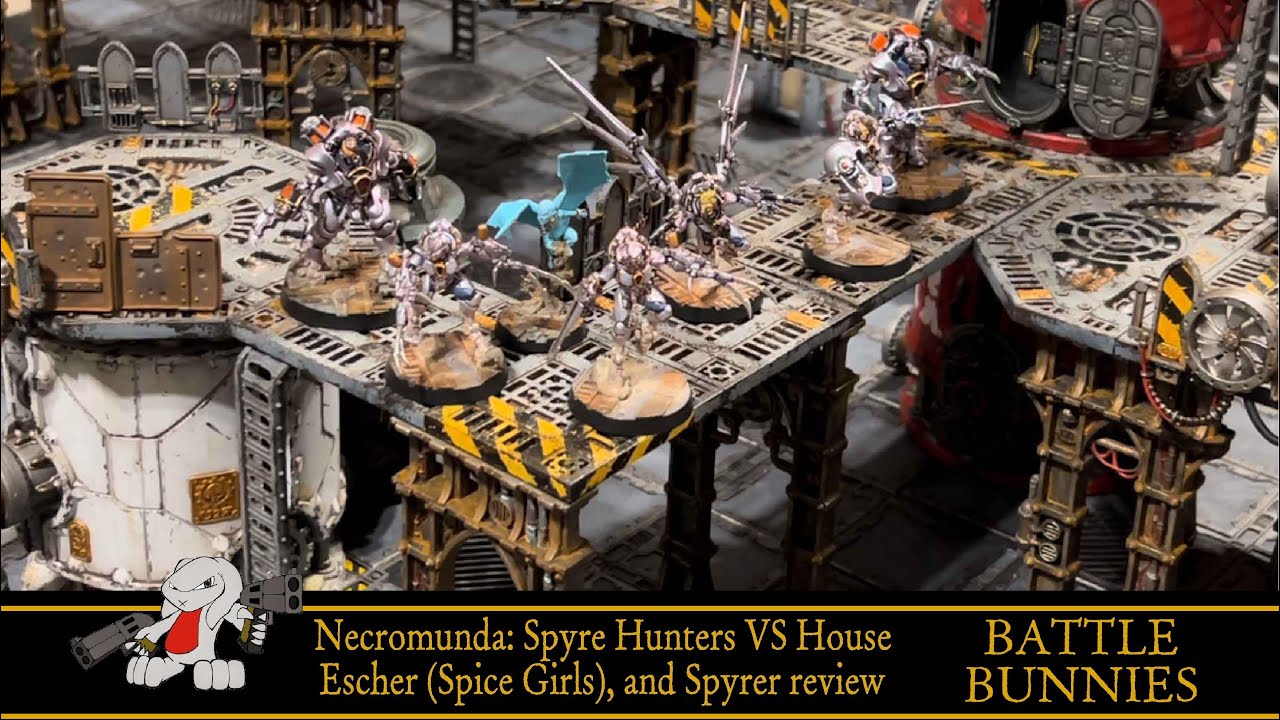 Necromunda: Spyre Hunters Vs Escher Gang (Spice Girls), and Spyrer gang ...