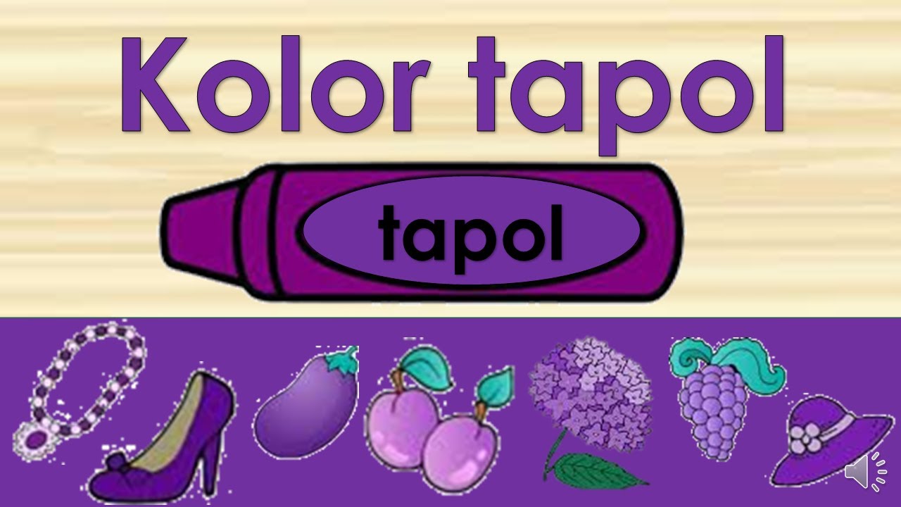 Kolor Tapol ( Color Purple/ Violet) Bisaya - YouTube