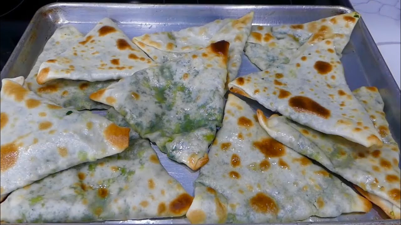 Afghani Bolani Tandoori Ramadan Recipe بولانی تندروی در داش مخصوص رمضان ...