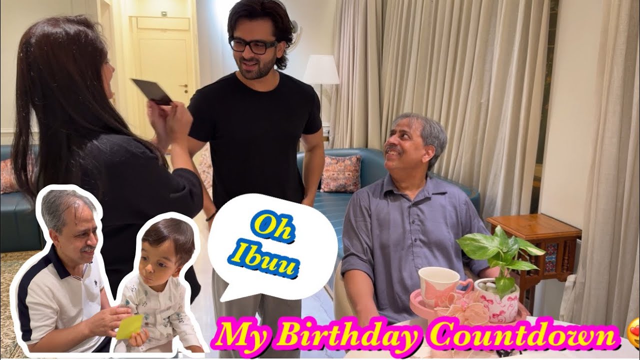 Papa Starts My Birthday Countdown ️| Ye Gesture Apne Father in Law Se ️ ...