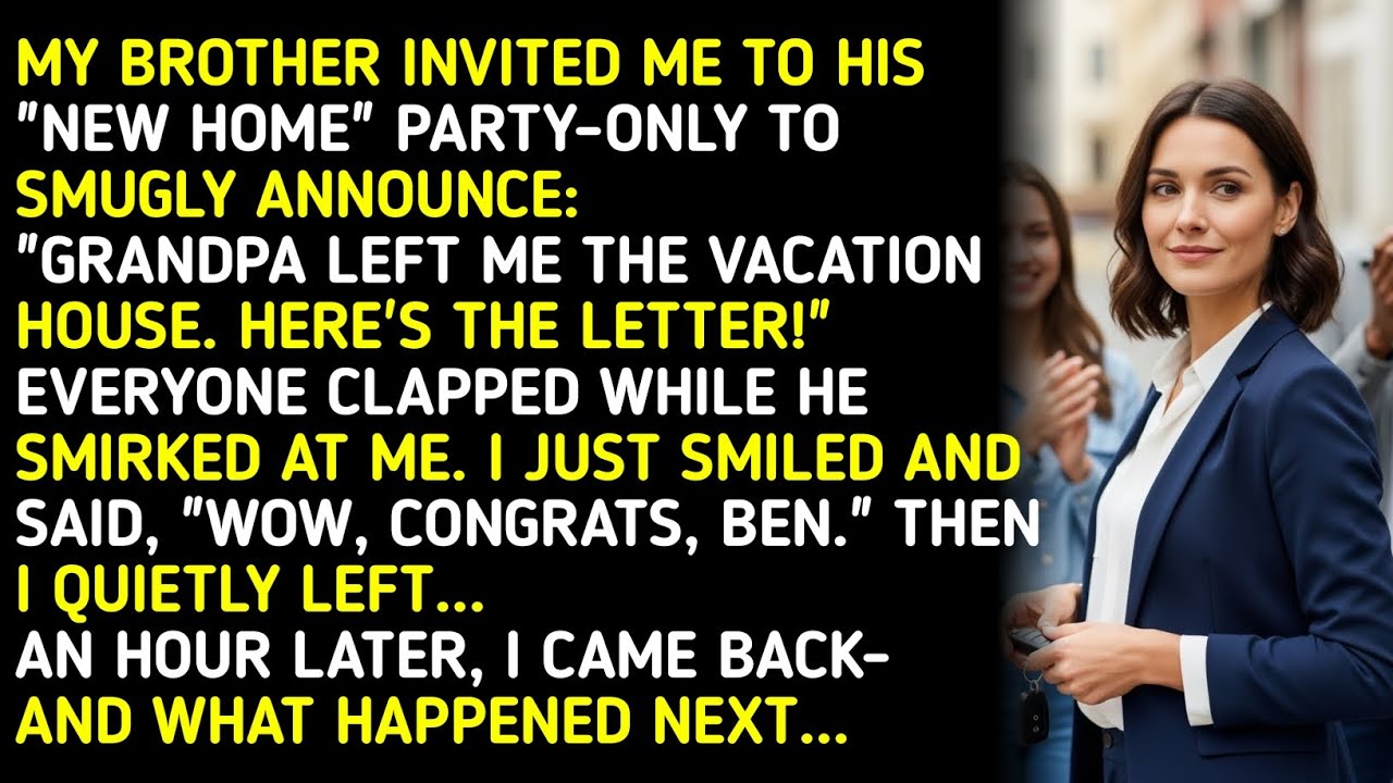MY BROTHER INVITED ME TO HIS "NEW HOME" PARTY-ONLY TO SMUGLY ANNOUNC ...