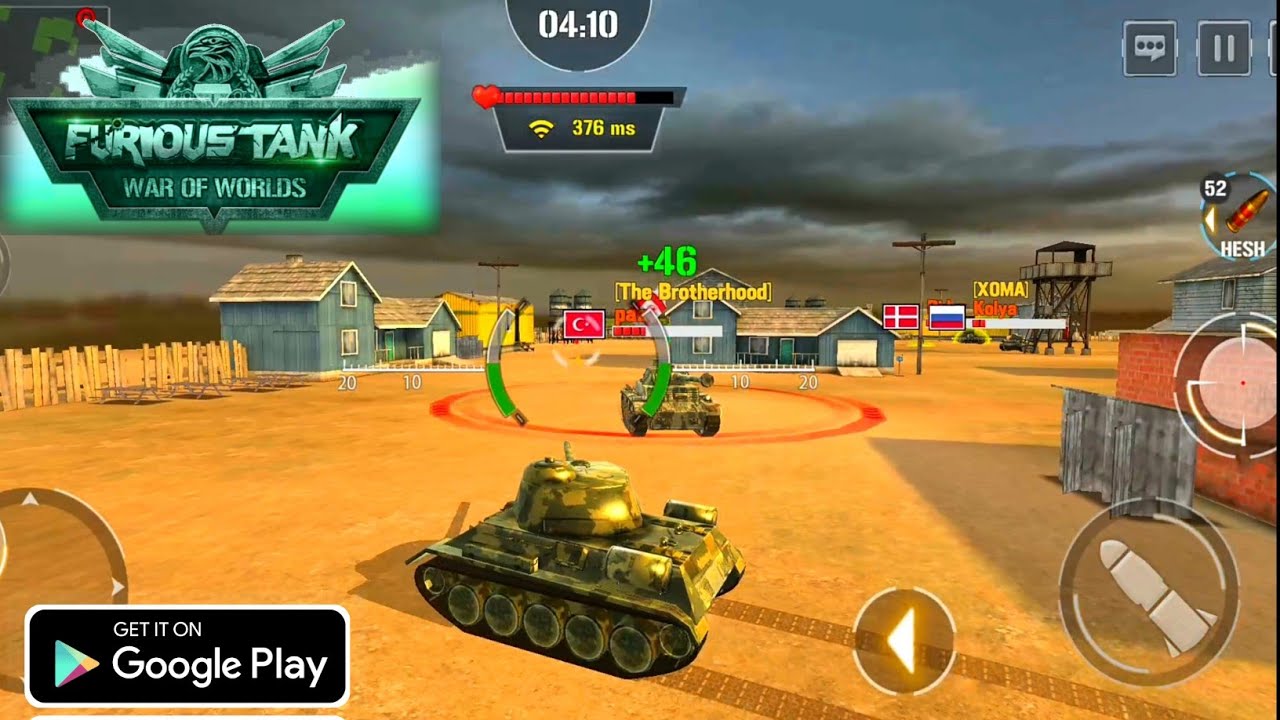 Furious Tank War of Worlds Battle Action Mobile Gameplay - Walkthrough ...