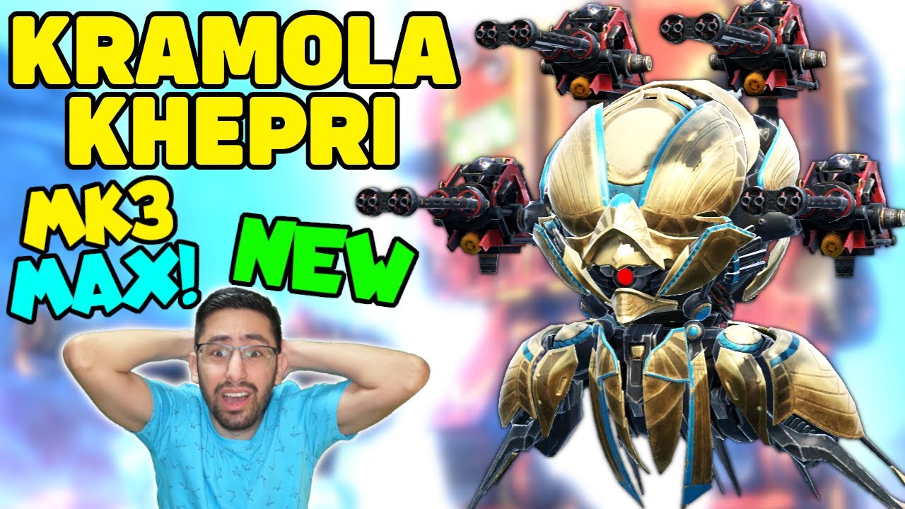 New Mk3 KHEPRI KRAMOLA First Try On The Live Server Max Level War ...