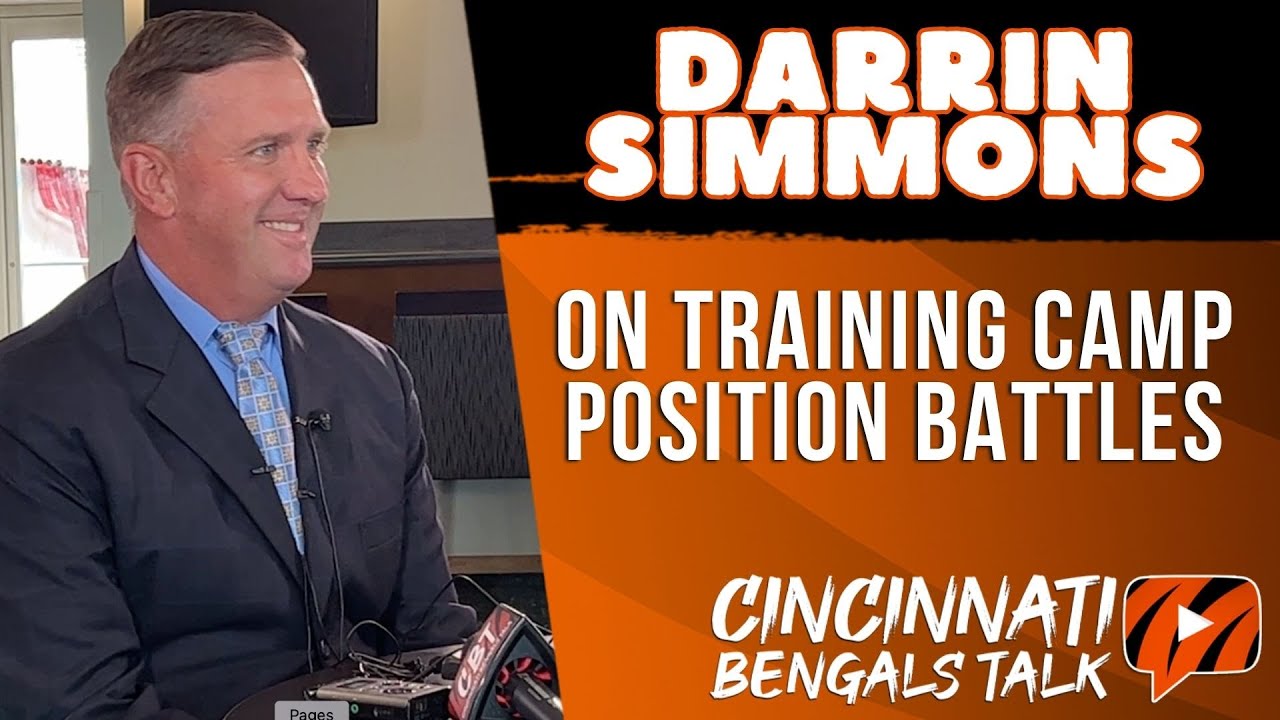 Darrin Simmons on Cincinnati Bengals Special Teams, Punter Battle and ...