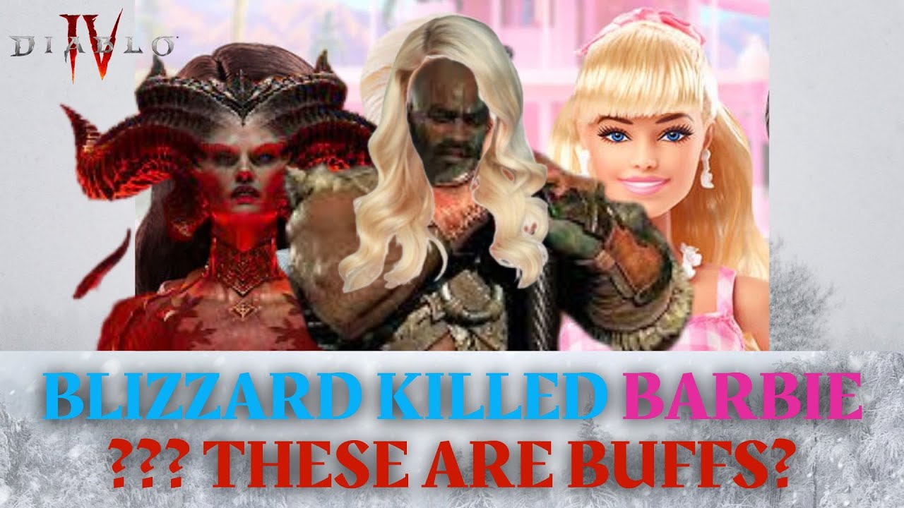 (D4) BLIZZARD KILLED BARBIE - Barb Expert reacts to "Barb and Sorc ...