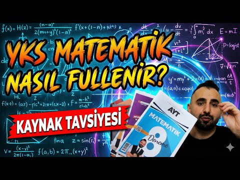 YKS MATEMATİK NASIL FULLENİR ??? (2026 yks tyt ayt msü matematik kaynak kitap önerisi ) #yks