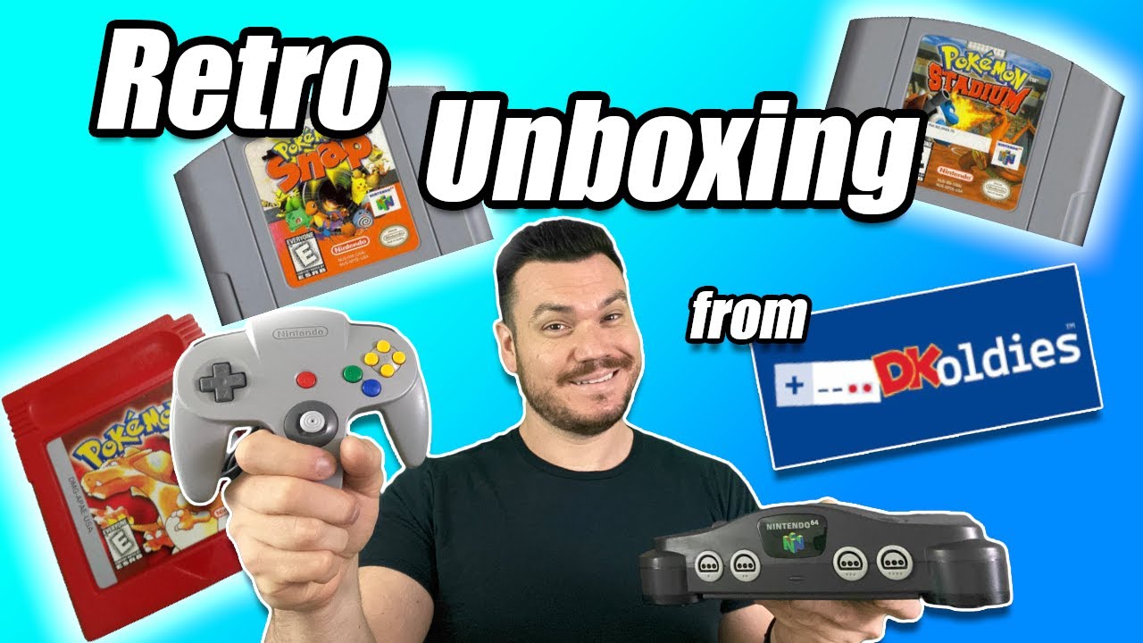 Retro Pokemon Unboxing from DK Oldies! Classic Pokemon Game Collection ...