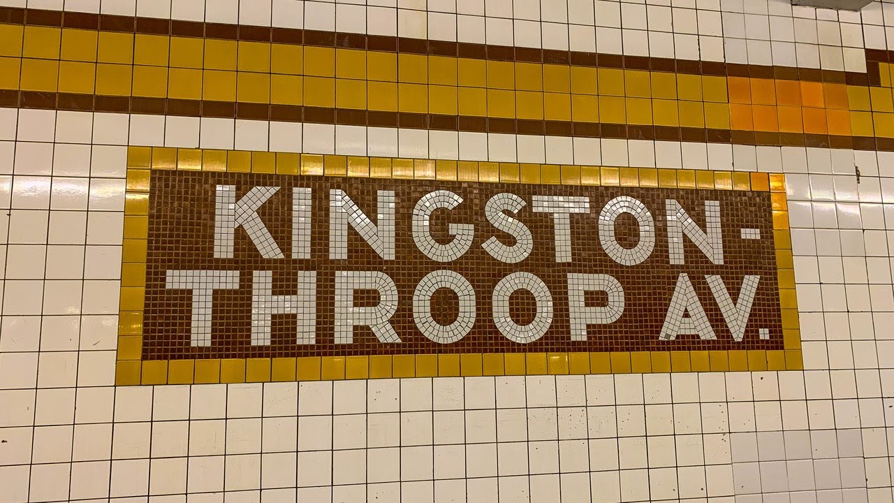 MTA New York City Subway : Kingston-Throop Avenues [ A & C Lines / IND ...
