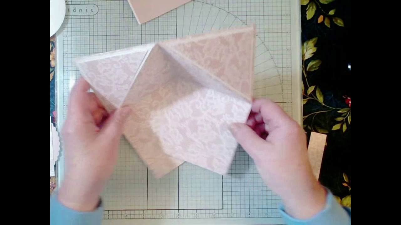 triangle corner card - YouTube