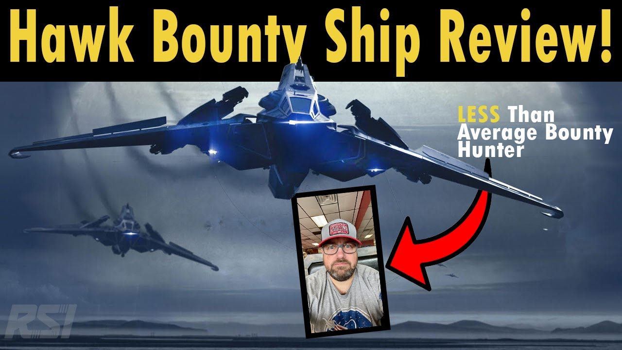 Anvil Hawk Bounty Ship Review by a Less than Average Hunter. - YouTube