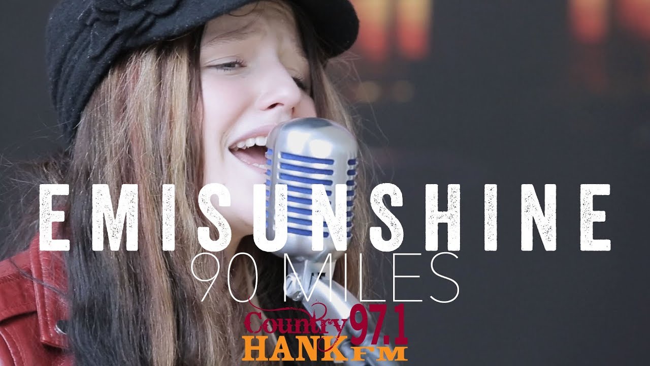 EmiSunshine - 90 Miles (Acoustic) - YouTube