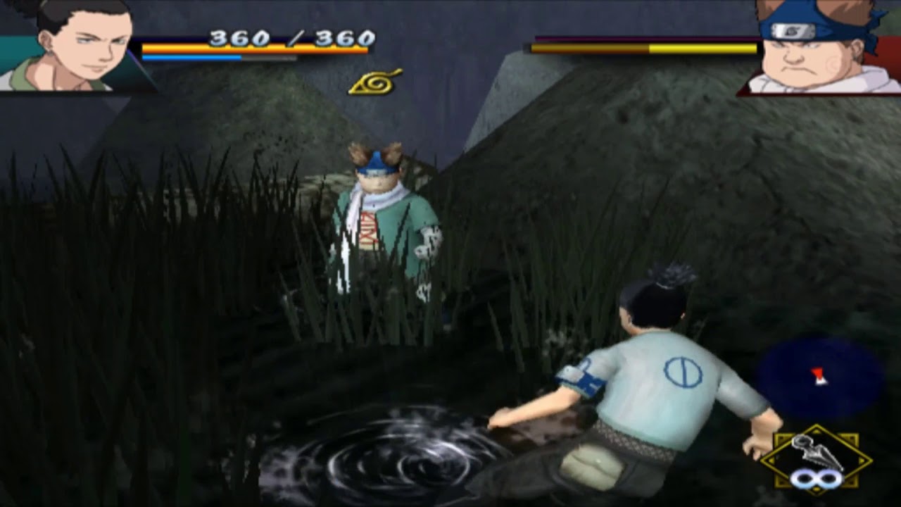 Naruto Uzumaki Chronicles - Playing as Shikamaru + Secret Jutsus - YouTube