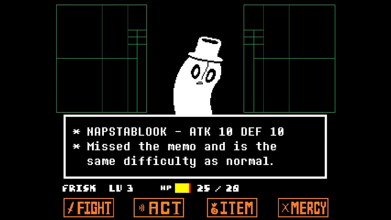 Undertale - Napstablook ("Hard") - YouTube