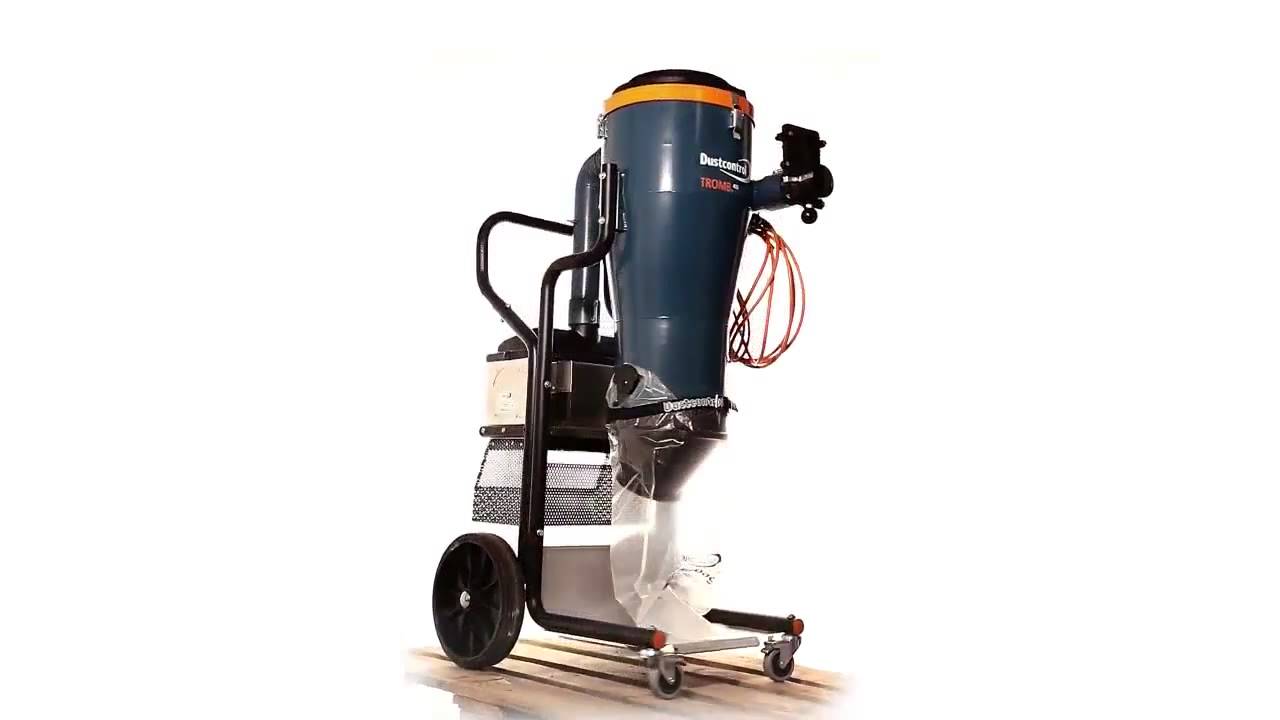 Dustcontrol Industriestaubsauger DC Tromb 400 - YouTube