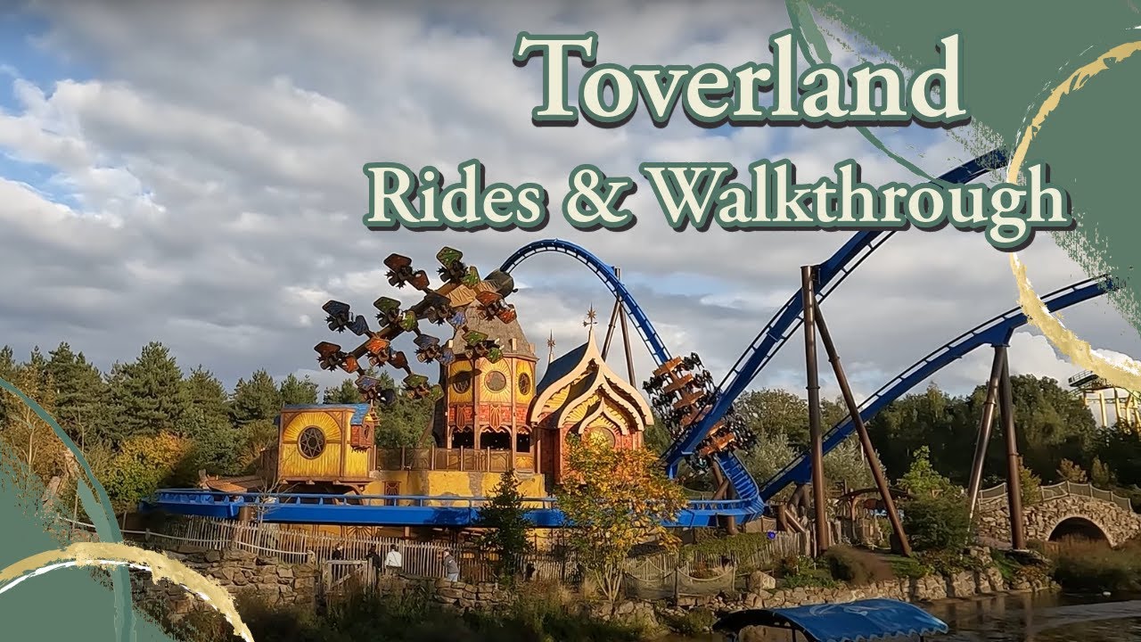 Attractiepark TOVERLAND Rides & Walkthrough 2023 - YouTube