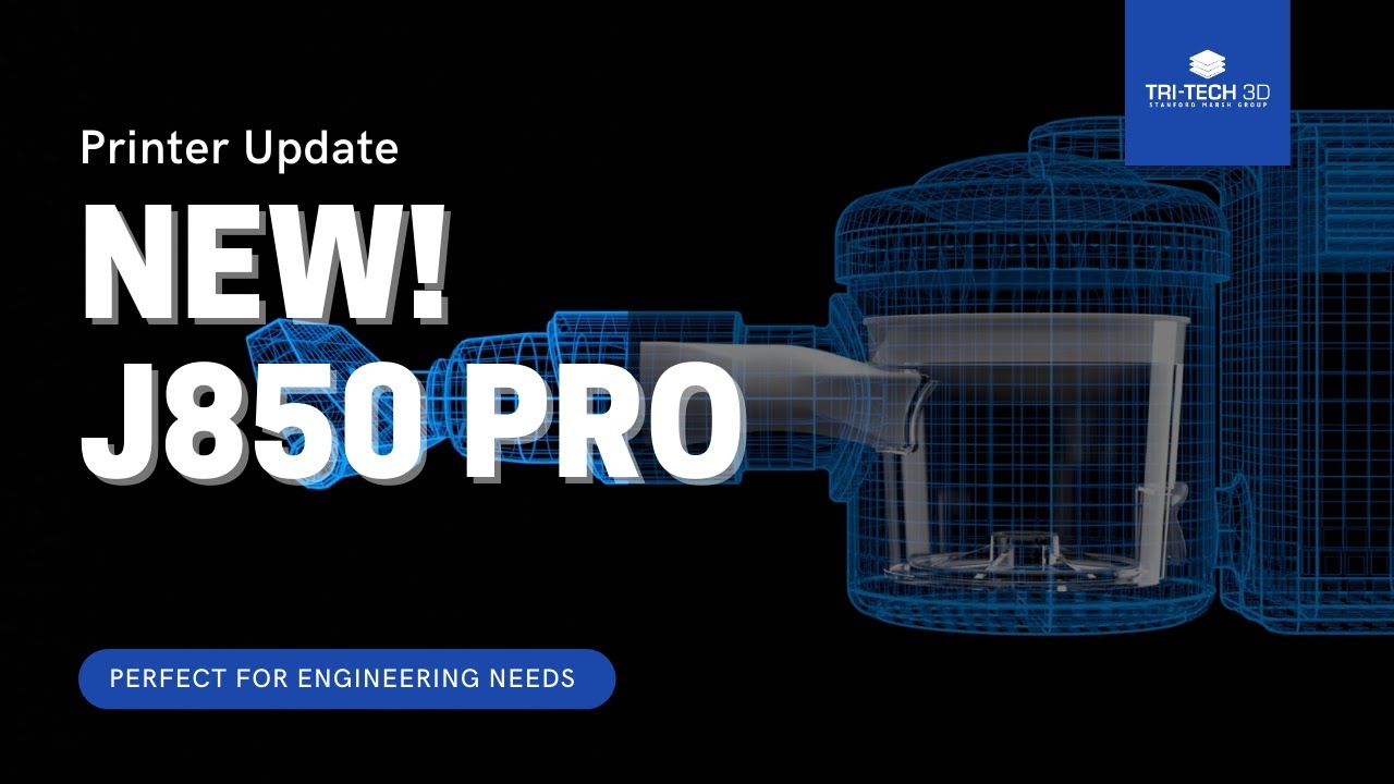 NEW Stratasys J850 Pro | 3D Printer | Engineering Prototypes - YouTube