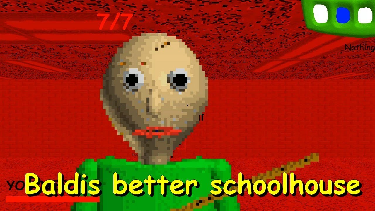 Baldis better schoolhouse - Baldi's basics 1.3.2 decompiled mod - YouTube