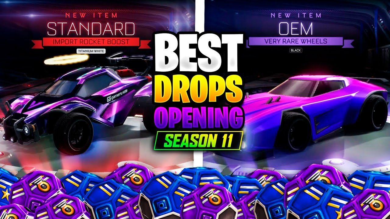 Best Drops Opening Rocket League SEASON 11 - YouTube