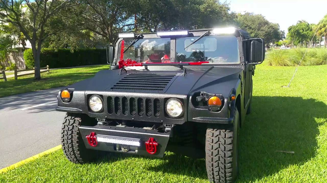Humvee hummer h1 for sale restored - YouTube