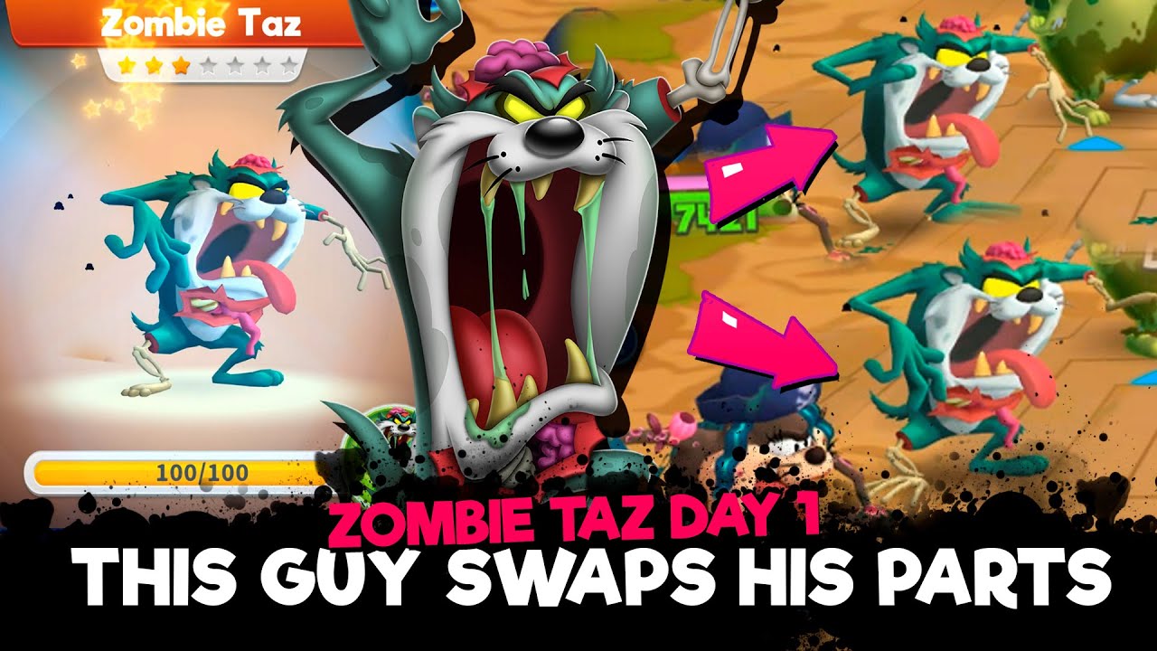 DAY 1 I Zombie Taz Activation | Looney Tunes World of Mayhem - YouTube
