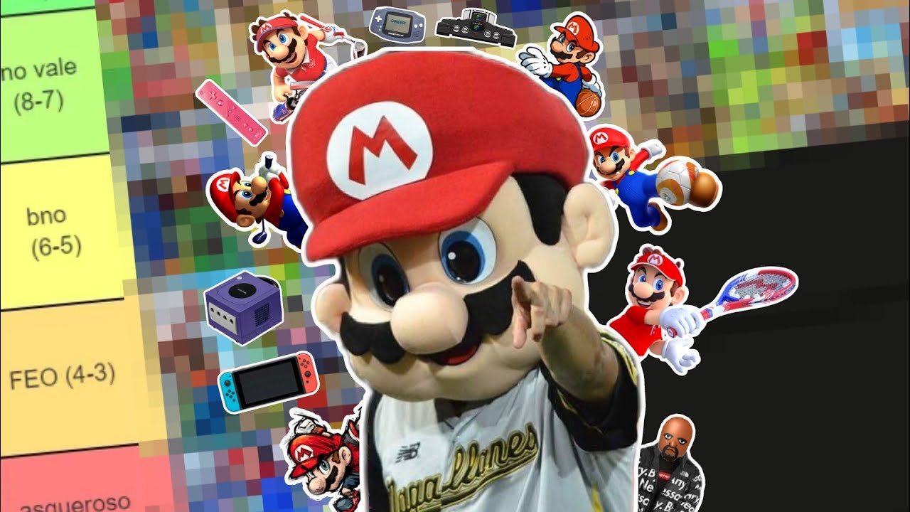 calificando los mario deportivos siuuuu 🍄🎾🏀⚾⚽| Lufaem - YouTube
