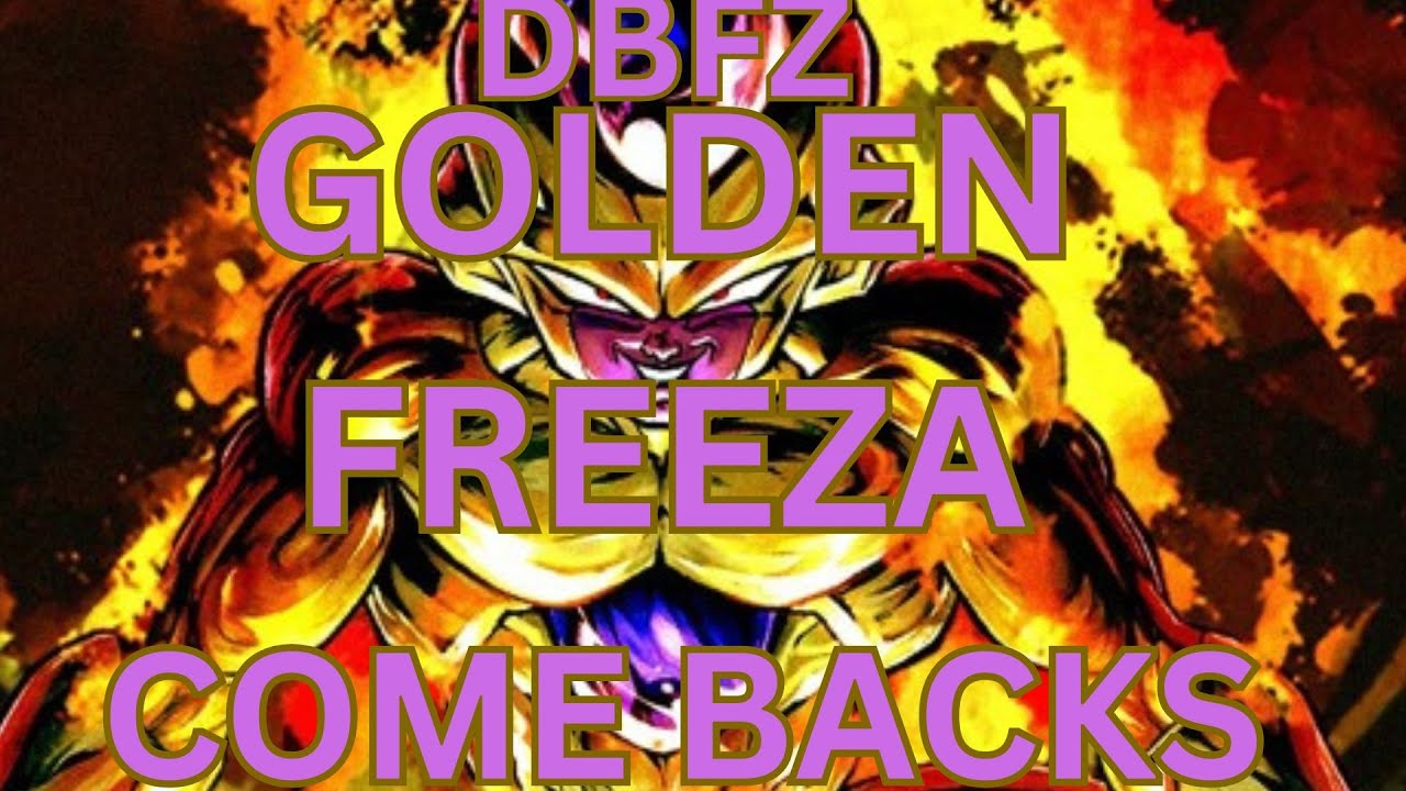 DBFZ GOLDEN FREEZA IS Z TIER BACK 2 BACK COME BACK!!!!!!! - YouTube