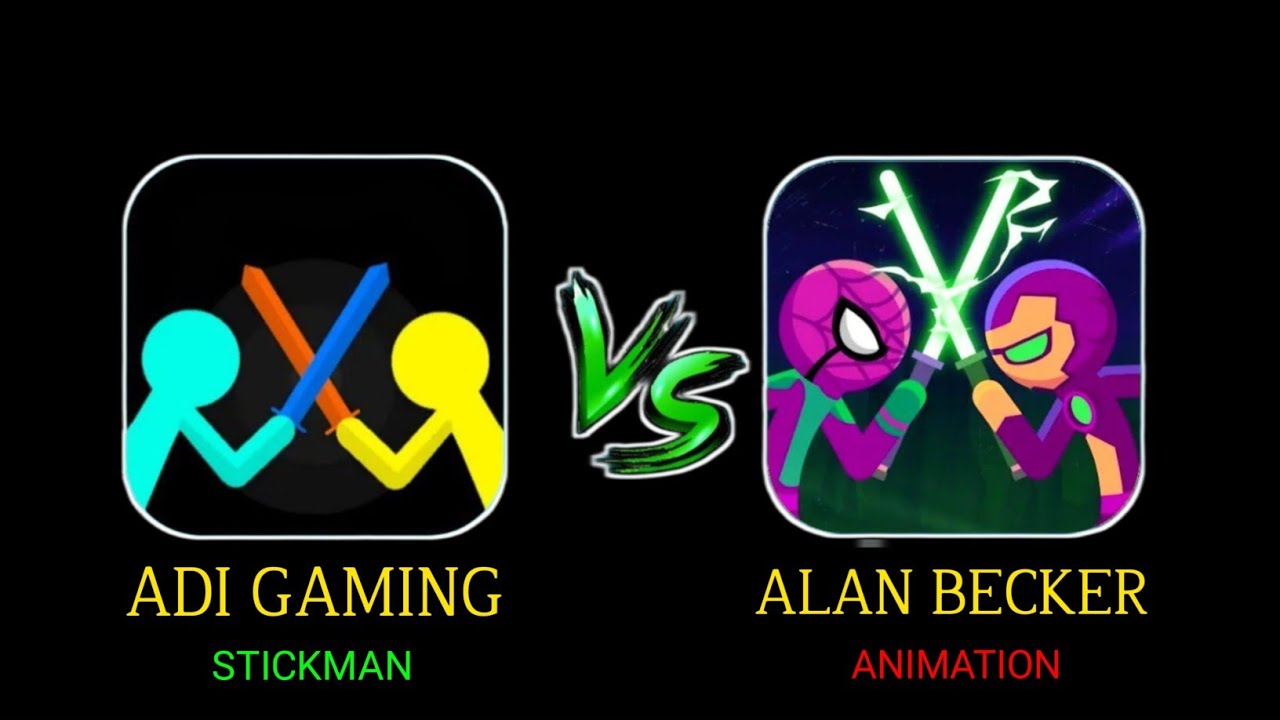 SUPREME DUELIST STICKMAN 🇷🇺 🇧🇷 ALAN BECKER VS ADI GAMING 🇻🇳 #animation ...
