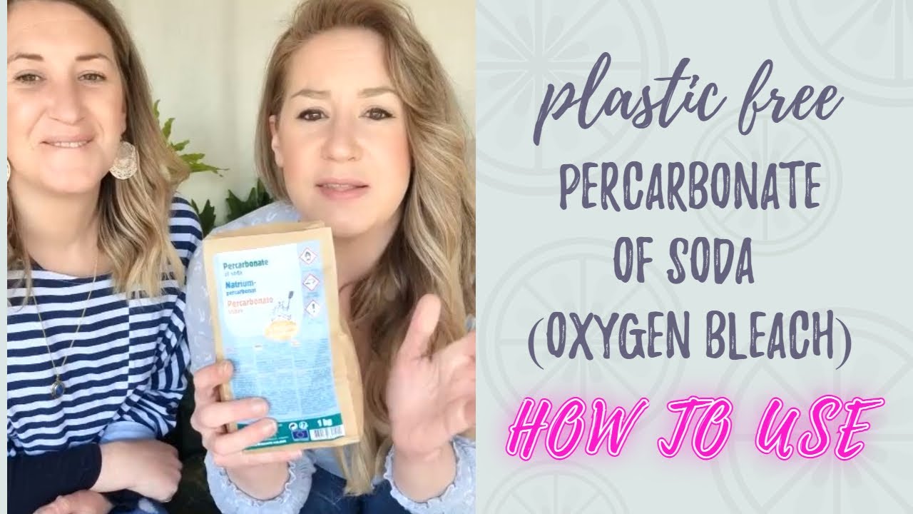 How to use eco-friendly oxygen bleach (Percarbonate of Soda) - YouTube