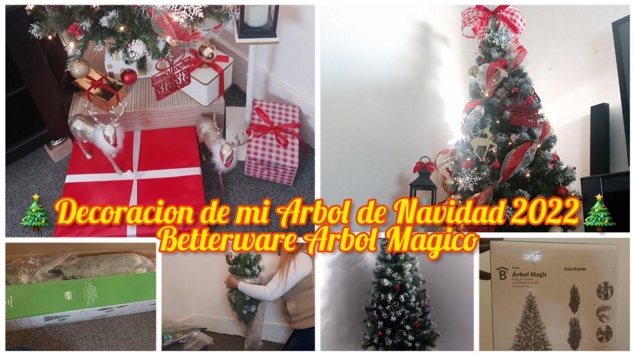 Decoracion de mi Arbol de Navidad 🎄 2022 Betterware Arbol Magic - YouTube