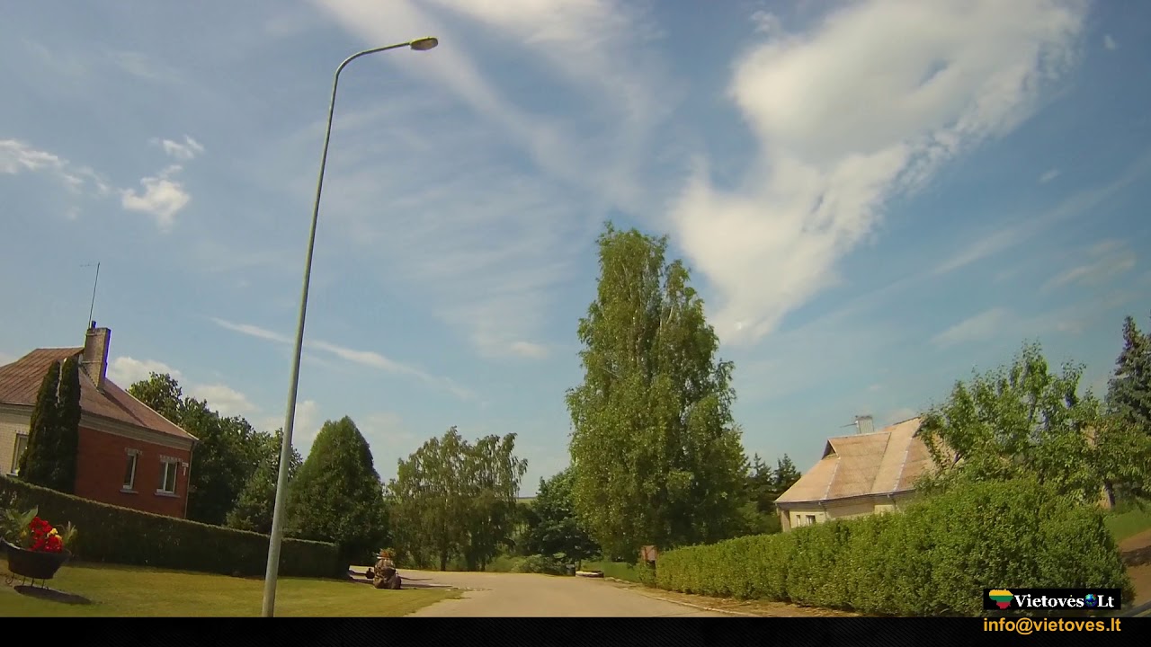 Virtualus Babtų turas / Virtual Tour of Babtai, Lithuania - YouTube