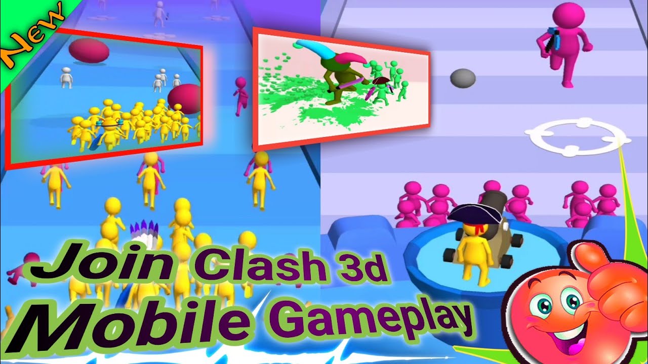 Join Clash 3d All Levels Mobile Gameplay Sinhala | Join Clash mobile ...
