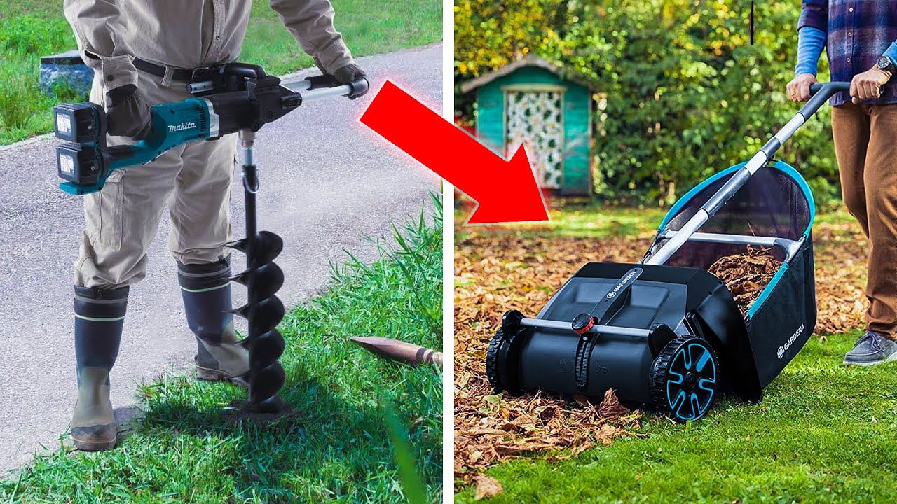 12 COOL GARDEN INVENTIONS AND GADGETS YOU DIDN'T KNOW ABOUT! - YouTube
