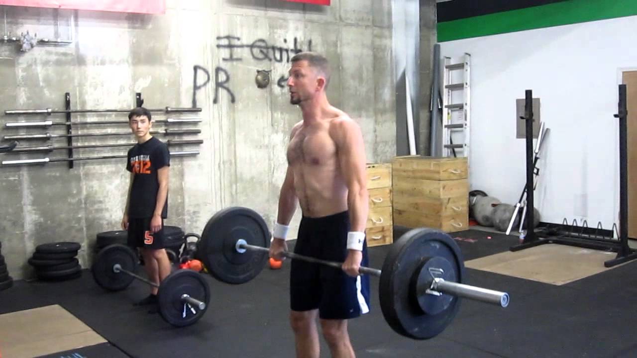 Hang Squat Cleans @ 115, 135 - YouTube