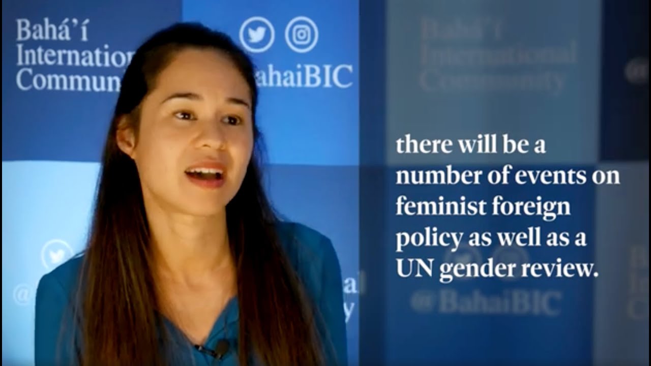 Saphira Rameshfar on the 2023 UN General Assembly - YouTube