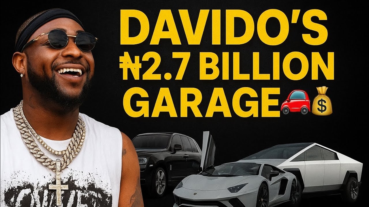 Davido’s Luxury Car Collection 🚘💰 | ₦2.7 Billion Garage - YouTube