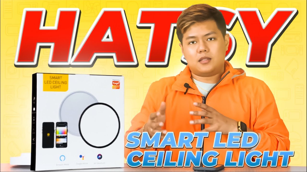 Hatsy Smart LED Ceiling Light | Unboxing, Setup and Review - YouTube