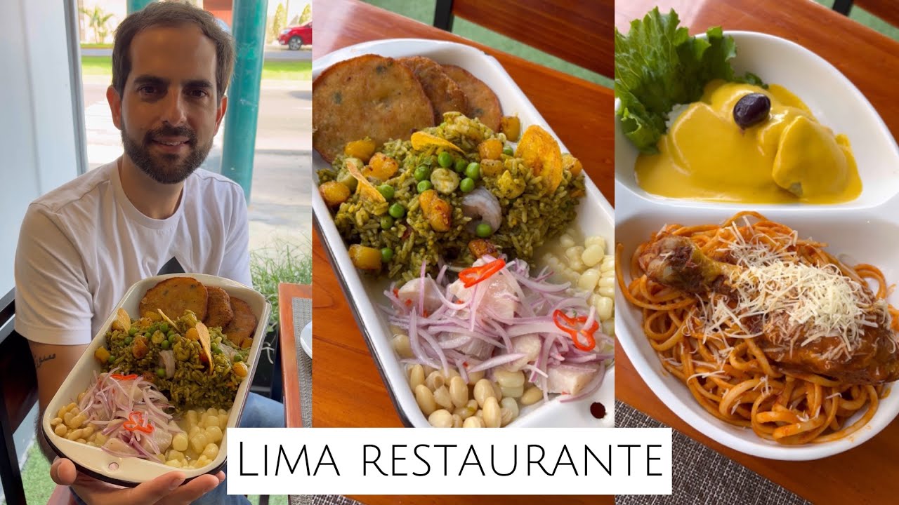 Reseña Lima Restaurante - Comida Peruana - Surco (Lima, Peru) - YouTube