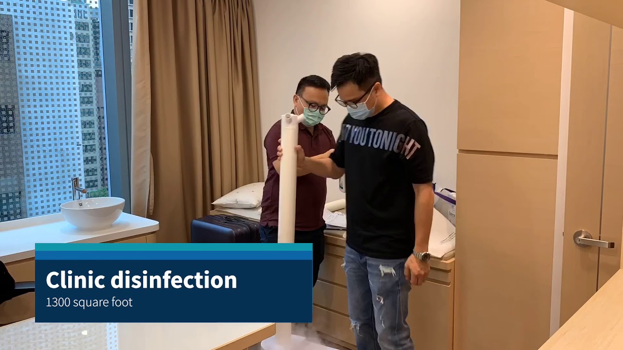 Clinic Disinfection Service - YouTube